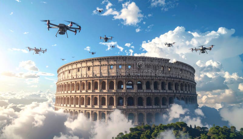 Floating Colosseum Stock Illustrations – 29 Floating Colosseum Stock ...