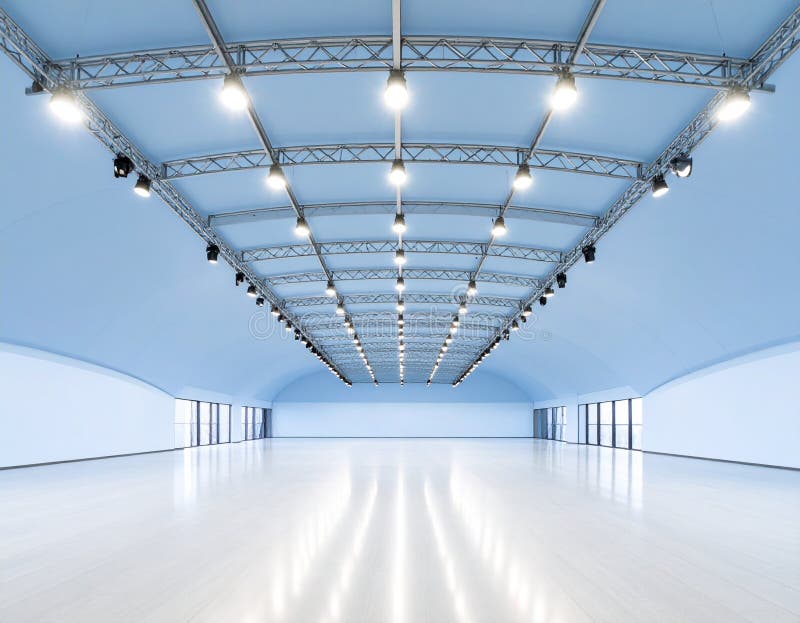 Empty Modern Exhibition Hall Stock Illustrations – 21,503 Empty Modern ...
