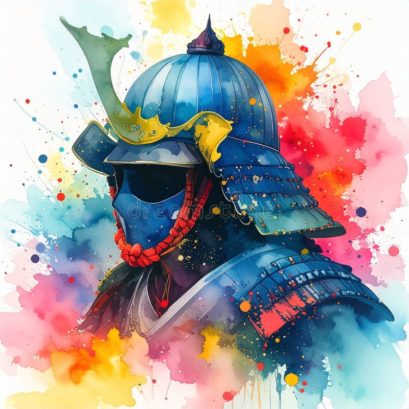 Helmet Blue Gold Ornamental Horns Stock Illustrations – 1 Helmet Blue ...