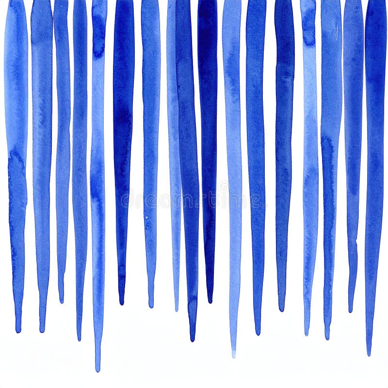 Vertical Blue Dripping Brush Strokes Stock Illustrations – 9 Vertical ...