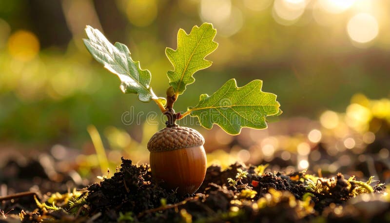 Acorn Life Cycle Stock Illustrations – 222 Acorn Life Cycle Stock ...