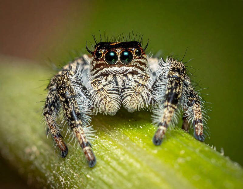 Large Jumping Spider Stock Illustrations – 1,413 Large Jumping Spider ...