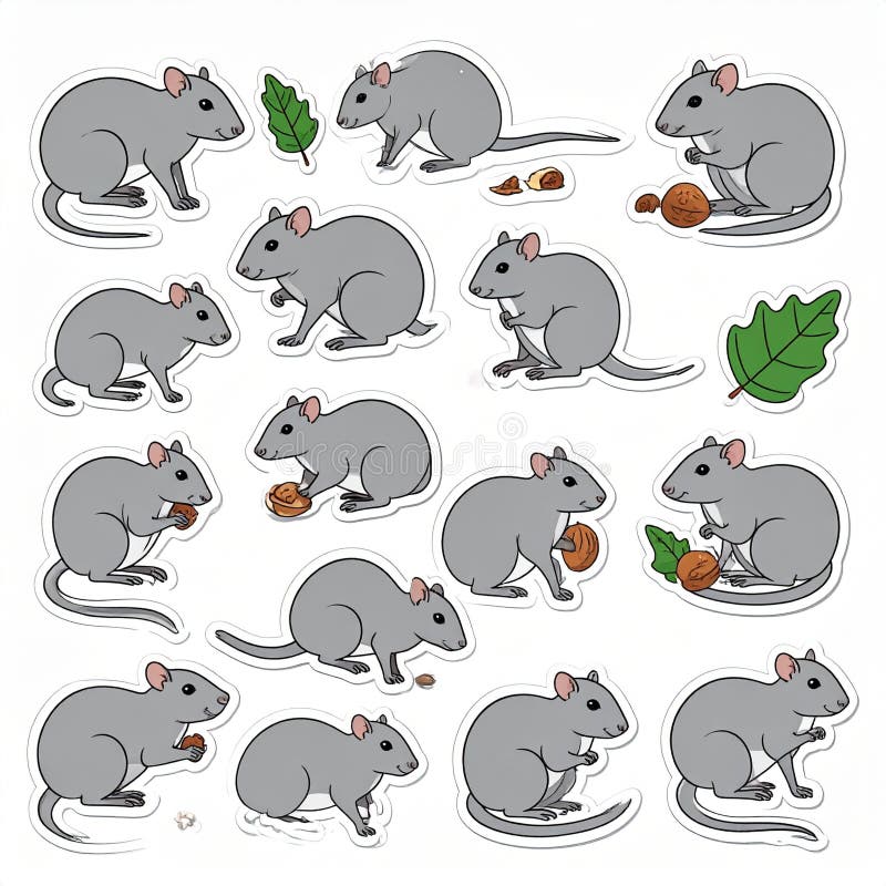 Printable Rat Template Stock Photos - Free & Royalty-Free Stock Photos ...