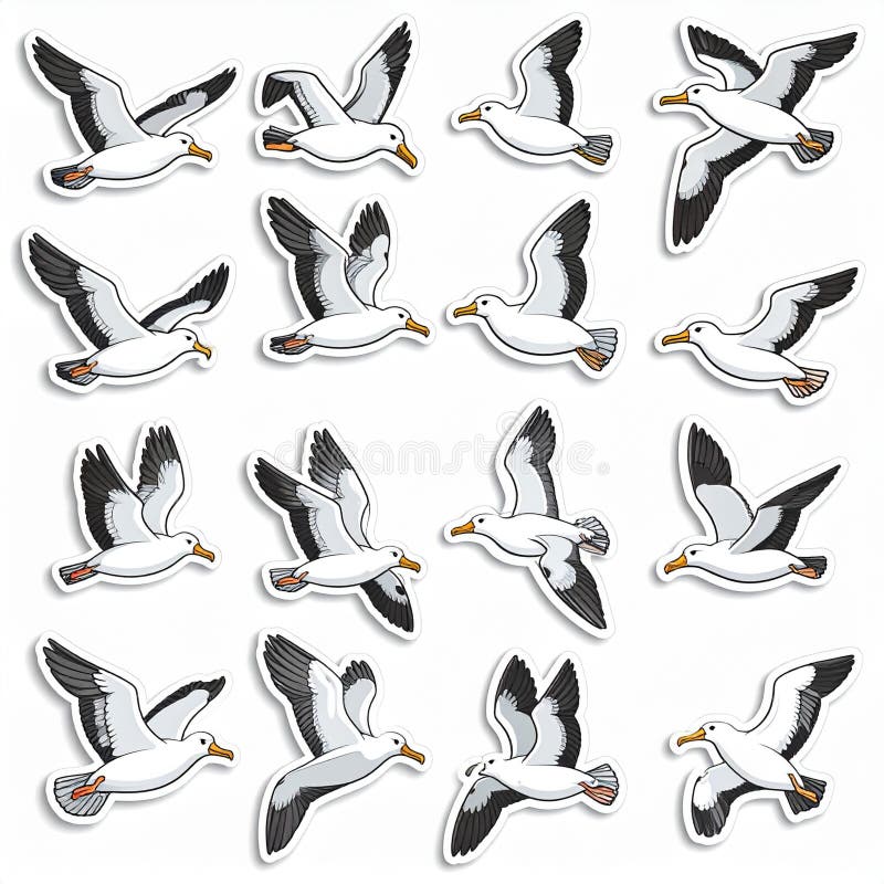 Dynamic Black White Outline Phoenix Wings Stock Photos - Free & Royalty ...