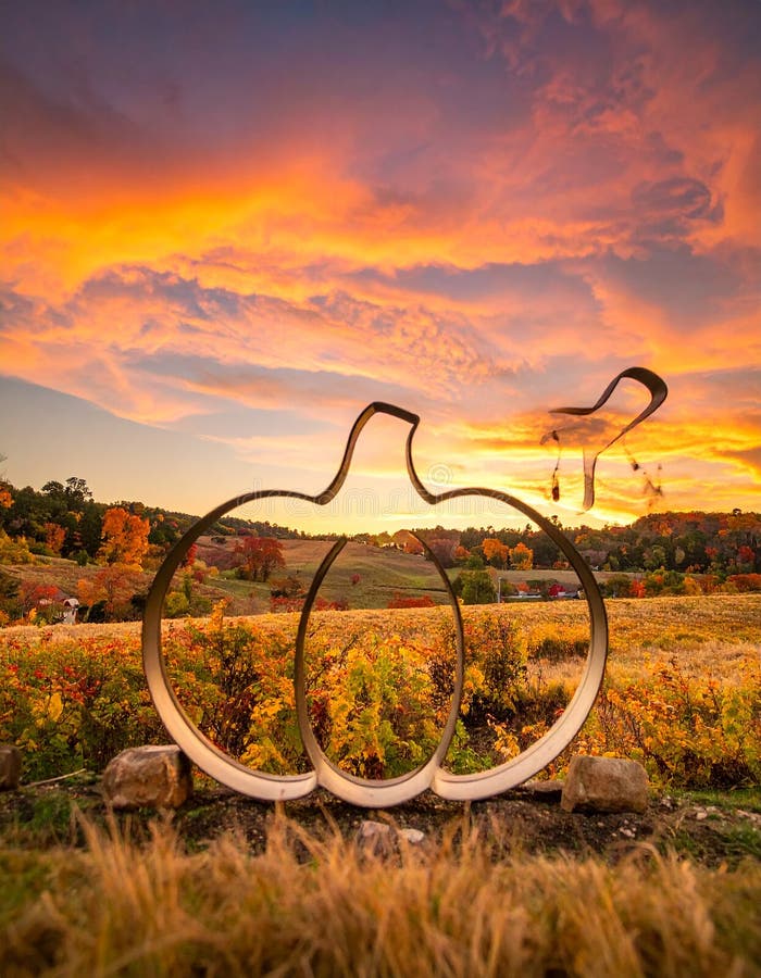 Balanced Festive Display Thanksgiving Outline Object Stock ...