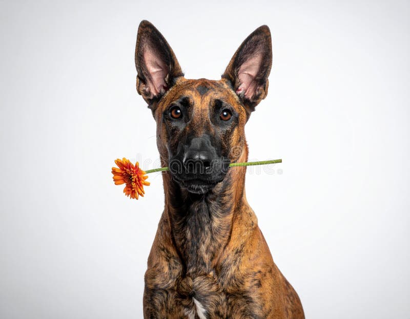 Colored Belgian Malinois Stock Illustrations – 10 Colored Belgian ...