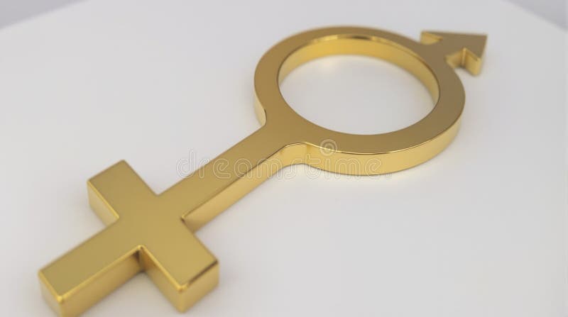 Equality Symbol Golden Transgender Sign Stock Photos - Free & Royalty ...