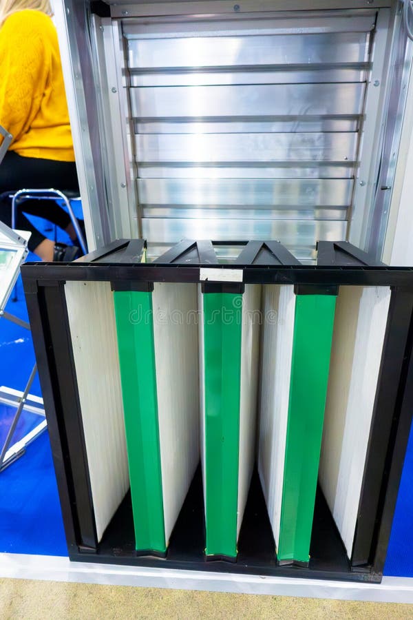 Air Filters for Gas Turbines Stock Image - Image of energy, engine ...