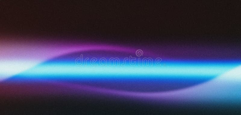 Blue Light Beam is Creating a Vibrant Gradient with a Grainy Texture ...