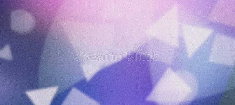 Blurred Geometric Shapes and Grainy Texture Create a Modern ...