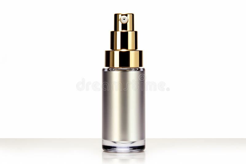 Bottle of Perfume on Mirror Table Stock Image - Image of cosmetic ...