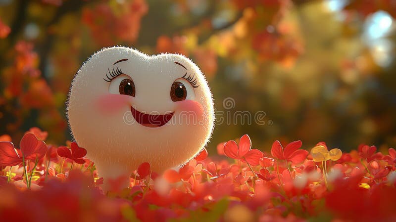 Cheerful Tooth Character and Smiling Floss Character Guide Children ...