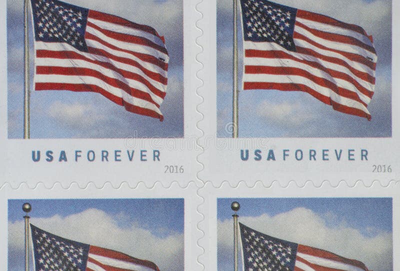 Lake Elsinore, CA, USA - July 3, 2024: Close Up of Four U.S.P.S ...