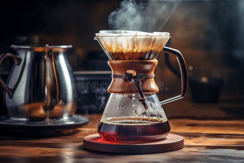 Coffee Making Equipment and Tools at Home Kitchens To Brew Hot Coffee ...