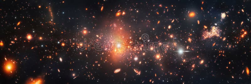 A Cosmic Void Filled with Faint Galaxies and Distant Shimmering Lights ...