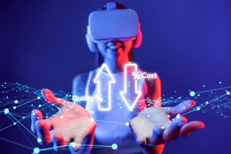 Cost Reduction, Cost Saving Concept Shown by Digital Graphic EIDE ...