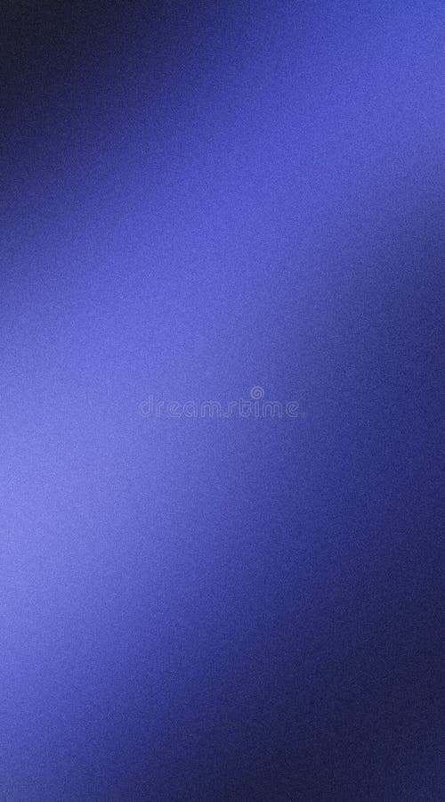 Blue Background with Light Spot Creating Gradient and Grainy Texture ...