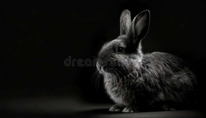 A Fluffy Rabbit Sanitation Worker Cartoon Style Stock Vector ...