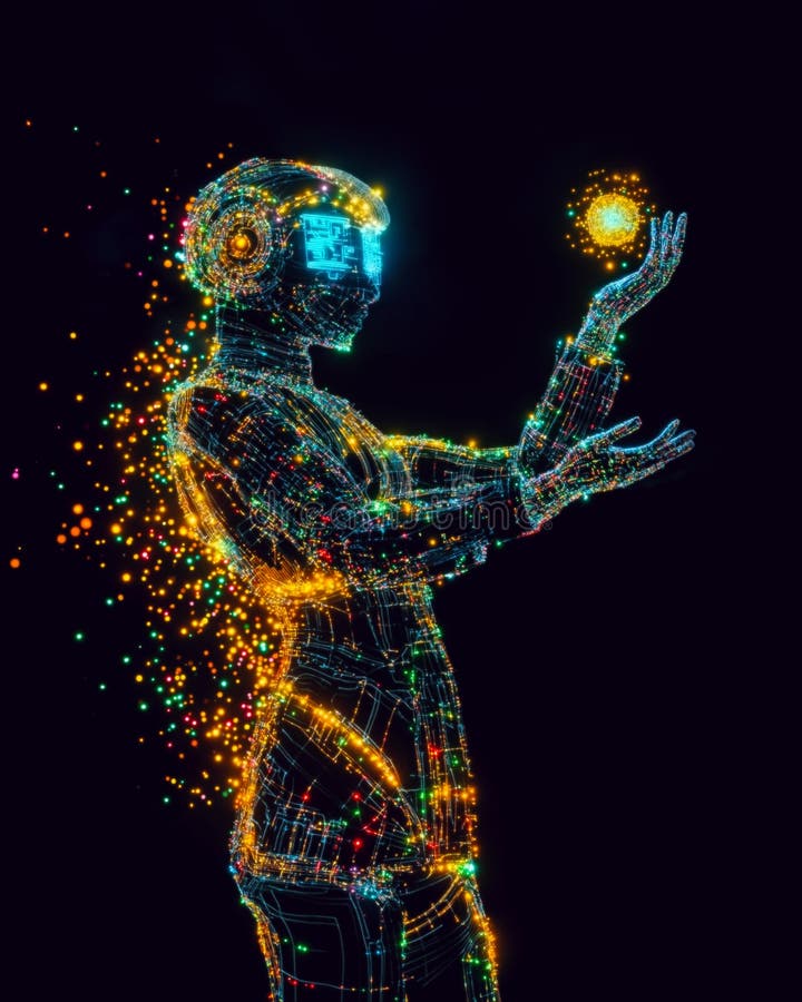 Technologies of the future stock illustration. Illustration of ...