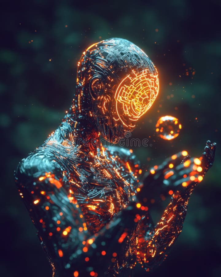 Technologies of the future stock illustration. Illustration of poster ...