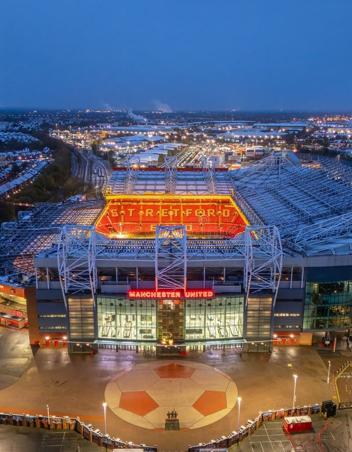 Manchester United, Old Trafford Stadium. Editorial Photography - Image ...