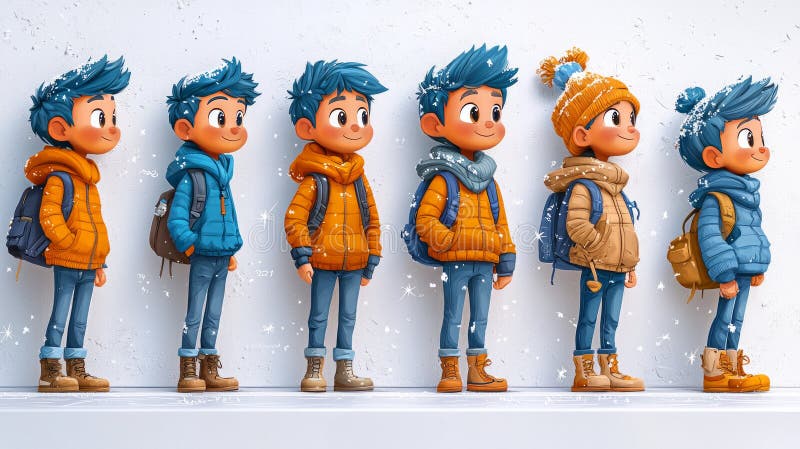 Delightful Cartoon Character Evolves 2024 2025 Displaying Changes ...