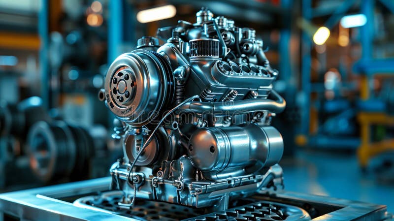 Generated image stock illustration. Illustration of assembly - 309256283