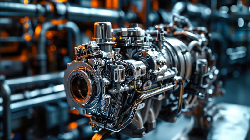 Generated image stock illustration. Illustration of machinery - 309486220