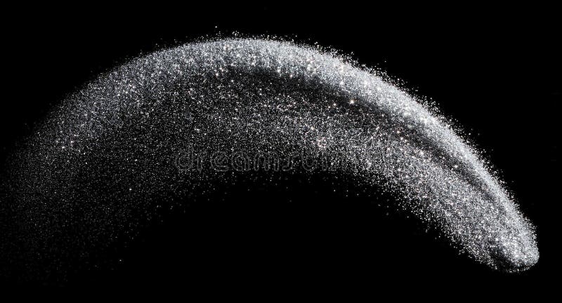 Dust, Sand Background. Arc Backdrop Plume Silver Abstract Grainy ...