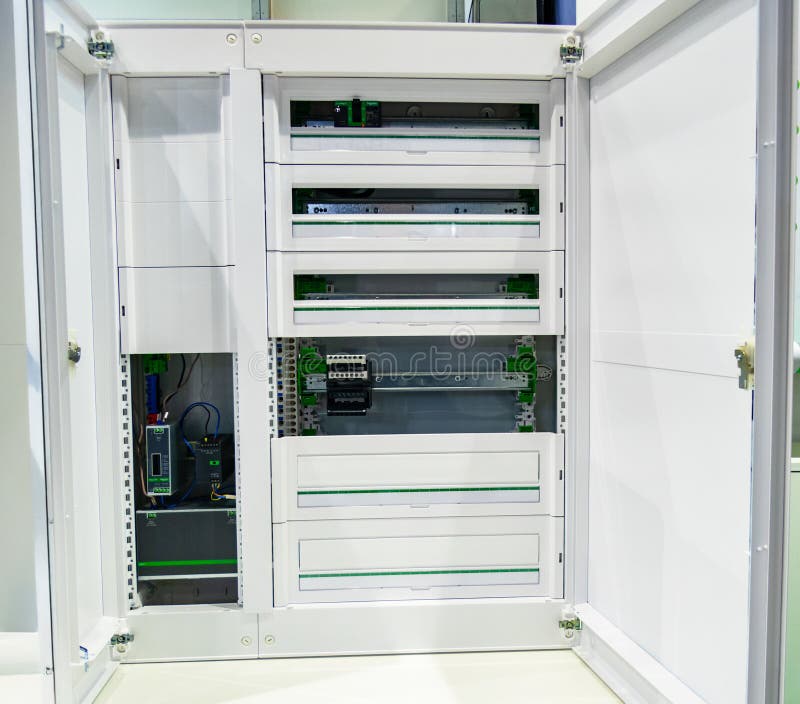 Electrical Control Panel Modular Components Stock Photos - Free ...