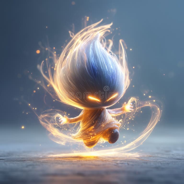 The Generated Image. the Fairy-tale Character is a Celestial Elemental ...