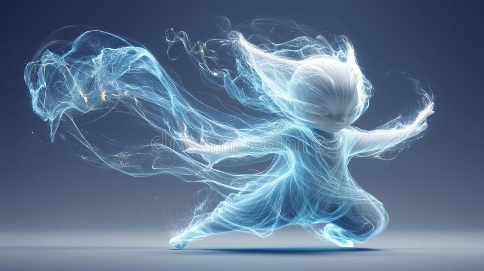 The Generated Image. the Fairy-tale Character is a Celestial Elemental ...