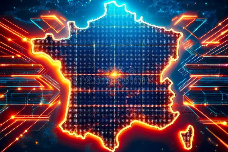 India Network and Data Exchange Visualized on a World Map, Highlighting ...