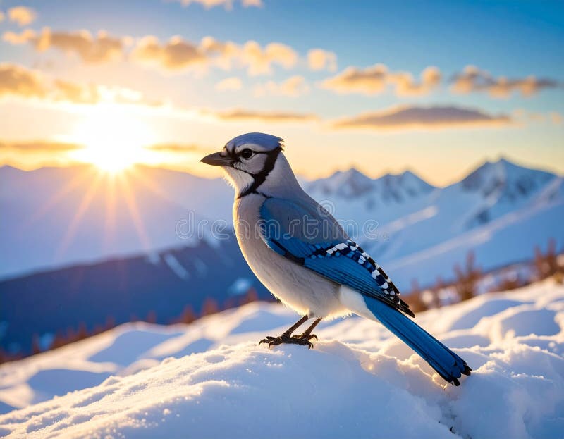 Generated Image.Frozen Wild: Iconic Wildlife of the Polar Realms. Stock ...