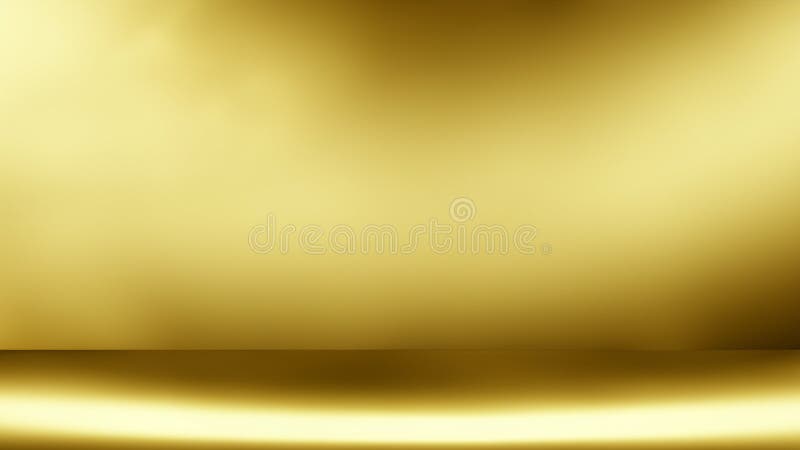 Luxurious Shiny Gold Gradient Background with Light Reflections Stock ...