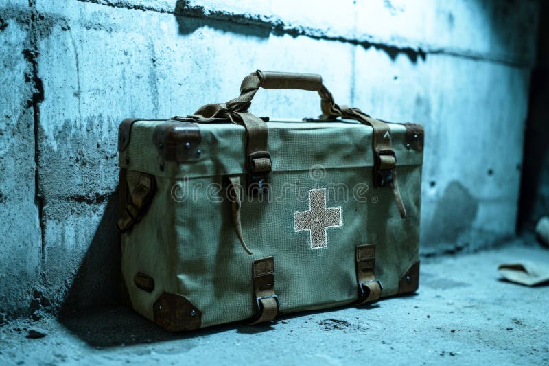 Medical Supplies in a First-aid Kit, Designed for Disaster Response ...