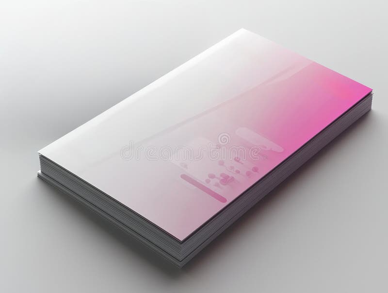 Mockup Showcases Modern Medical Brochure Minimal Design. it Features ...