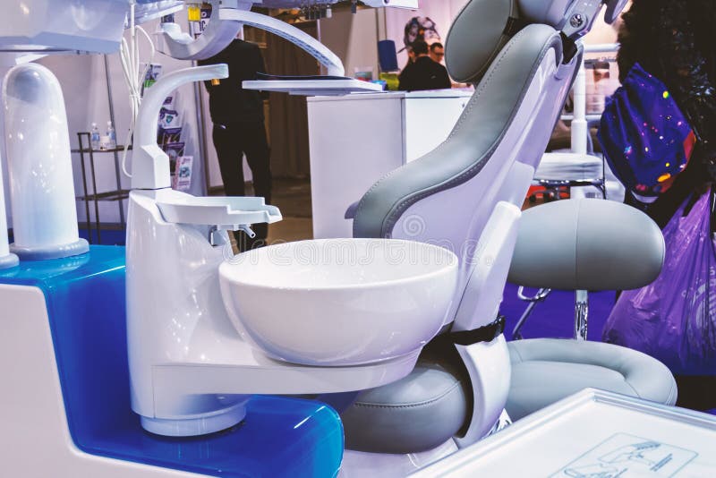 Dental Spittoon and Plastic Glass Stock Image - Image of care, glass ...