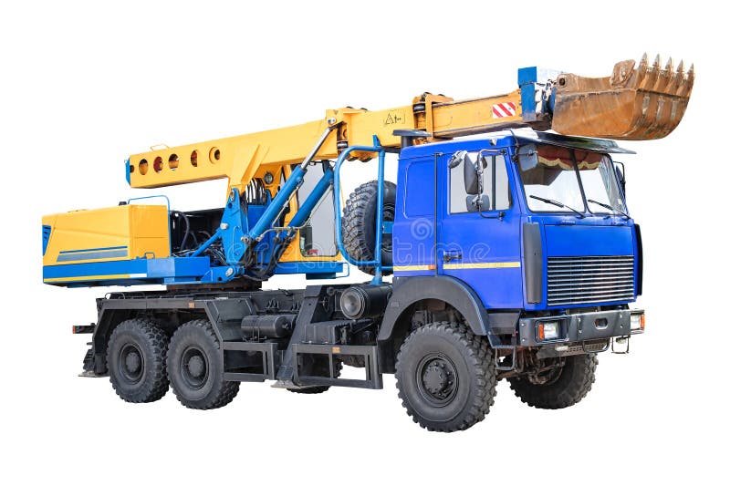 A Powerful Construction Vehicle Sits Poised for Work Stock Image ...