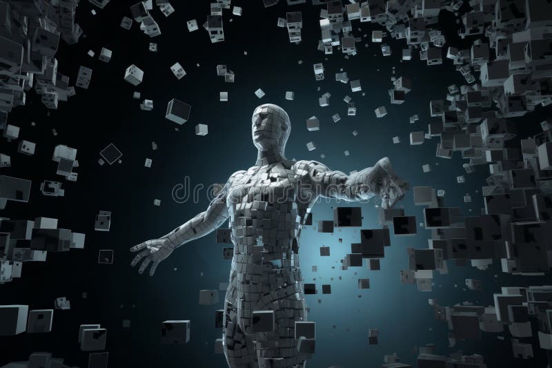 Generated image stock illustration. Illustration of humanoid - 317083115