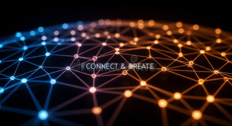 Symbolizing Connection Innovation Collaboration Growth and Shared ...