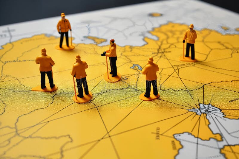 Generated image stock photo. Image of geographical, miniature - 310021394