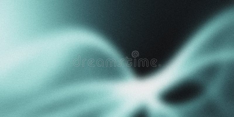 Abstract Grainy Texture Forming a Turquoise Light Effect Over a Dark ...