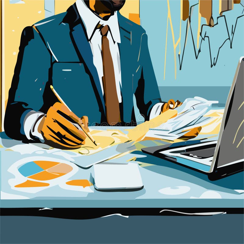 Generated Image stock vector. Illustration of business - 316495358