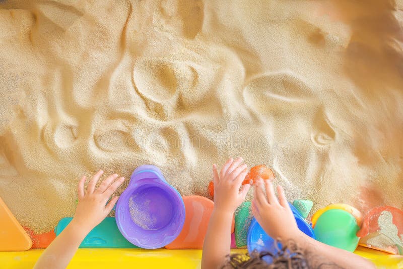 Vibrant Sensory Play Station with Textured Toys for Child Development ...