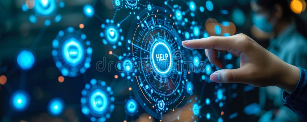 Futuristic Interface of a Help and Support System Activated by a ...