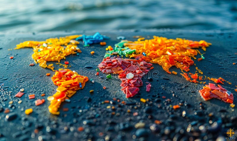 Global Environmental Issue of Microplastic Pollution Depicted by ...