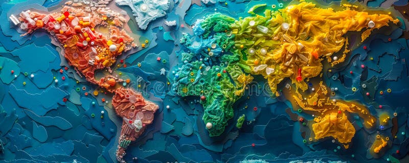 Global Environmental Issue of Microplastic Pollution Depicted by ...