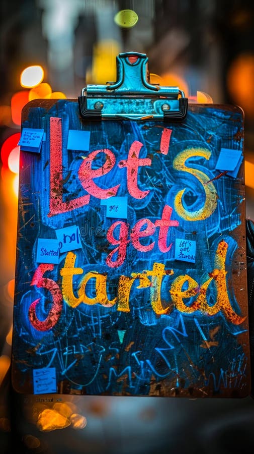Lets Get Started Stock Illustrations – 169 Lets Get Started Stock ...
