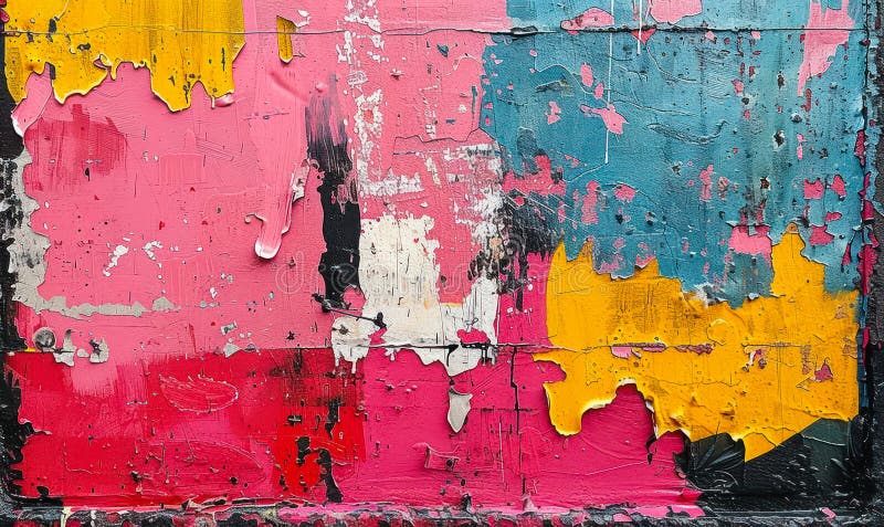 Playground for Creativity: Energetic Abstract Art Splashes Across a ...